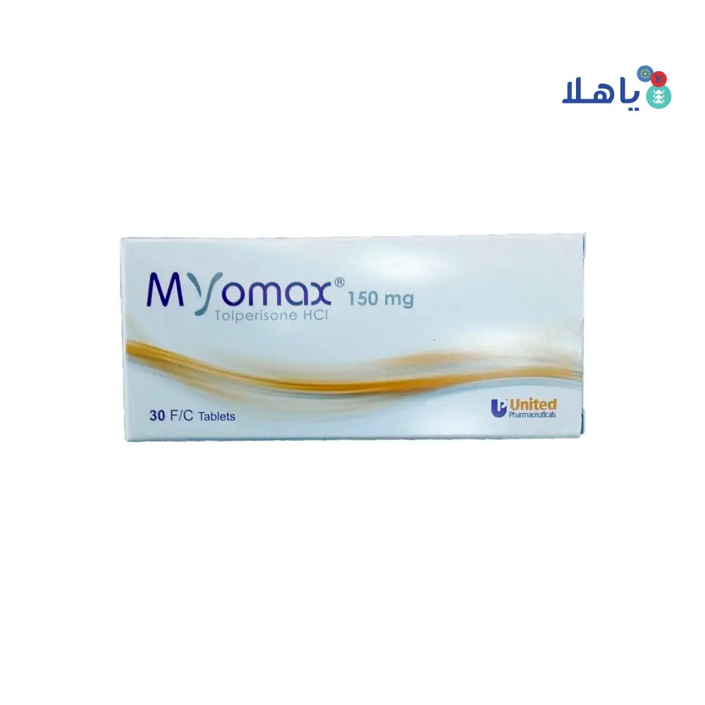 MYOMAX 150MG 30TAB – Pharmazone