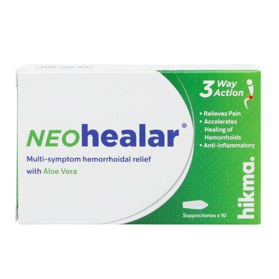 NEO HEALAR 10 SUPPOSITORIES – Pharmazone