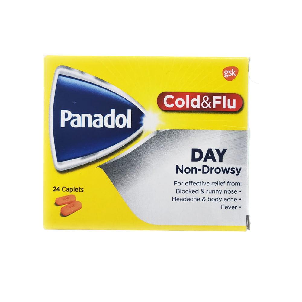 PANADOL COLD & FLU DAY 24TAB – Pharmazone
