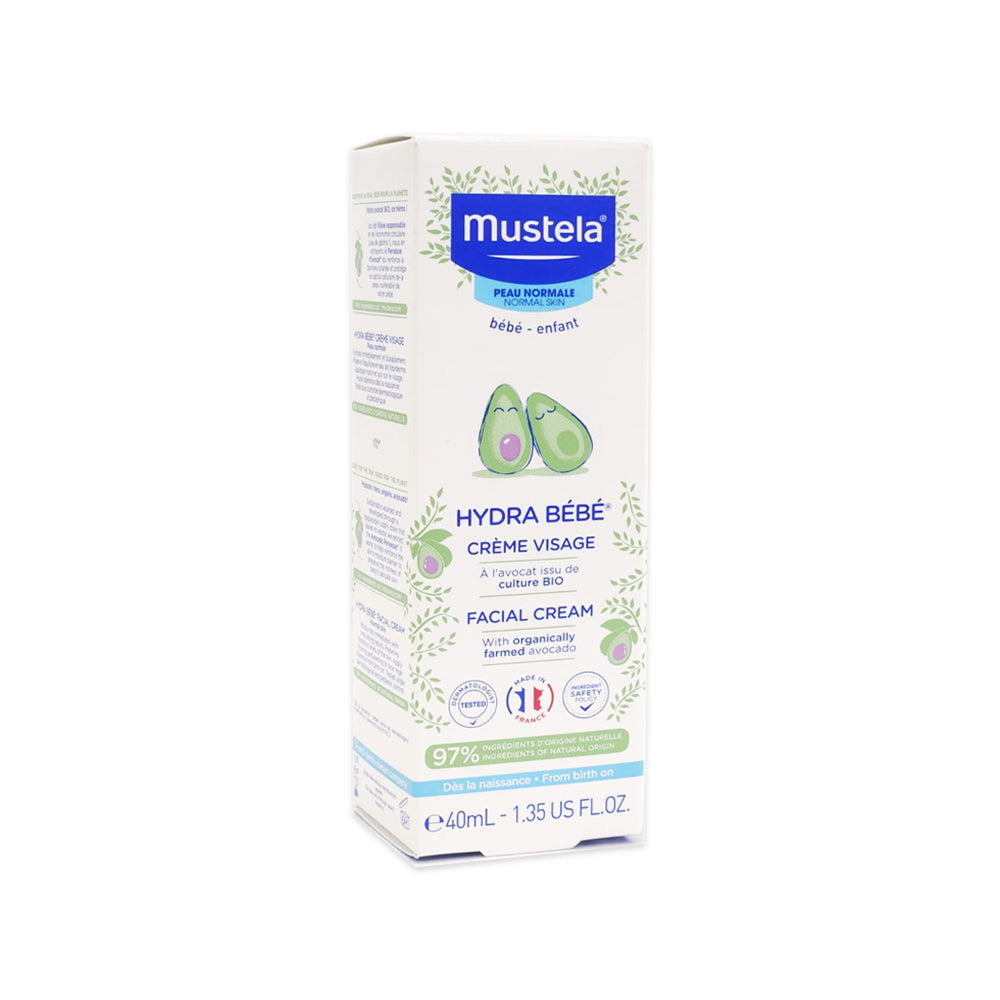 MUSTELA HYDRA BEBE FACIAL CREAM 40 ML – Pharmazone