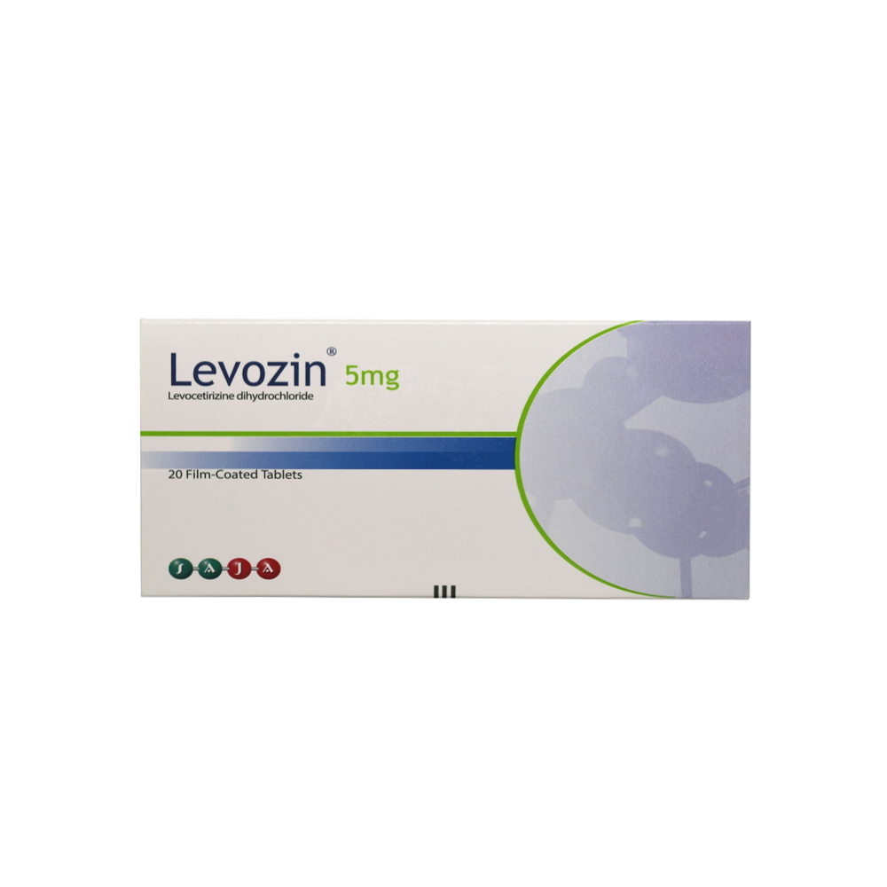 Levozin 5mg 20 Tablets – Pharmazone