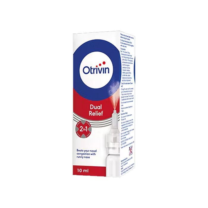 Otrivin Dual Relief 2in1 Nasal Spray 10ml – Pharmazone