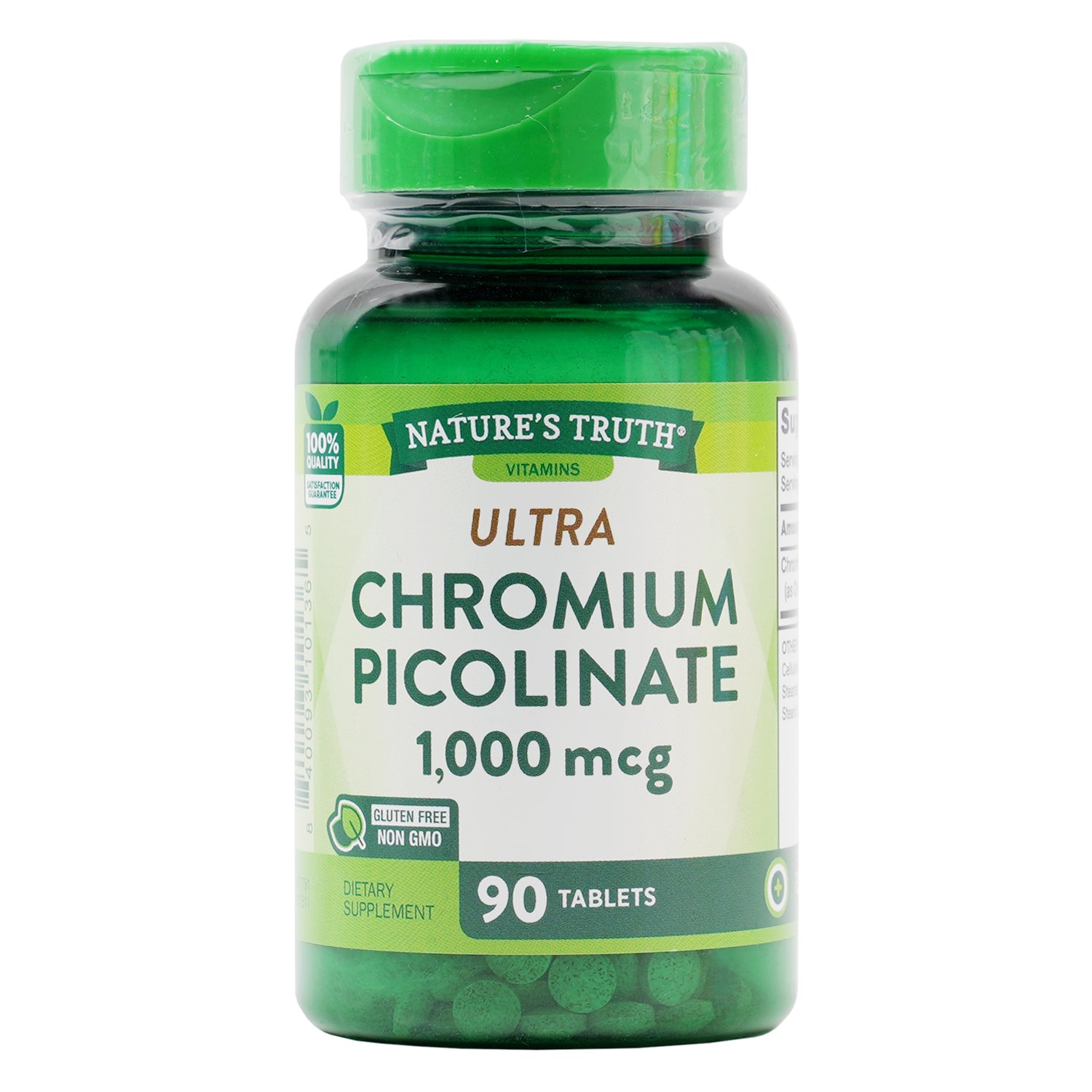 Nature's Truth Ultra Chromium Picolinate 1000 Mcg 90 Tablets – Pharmazone