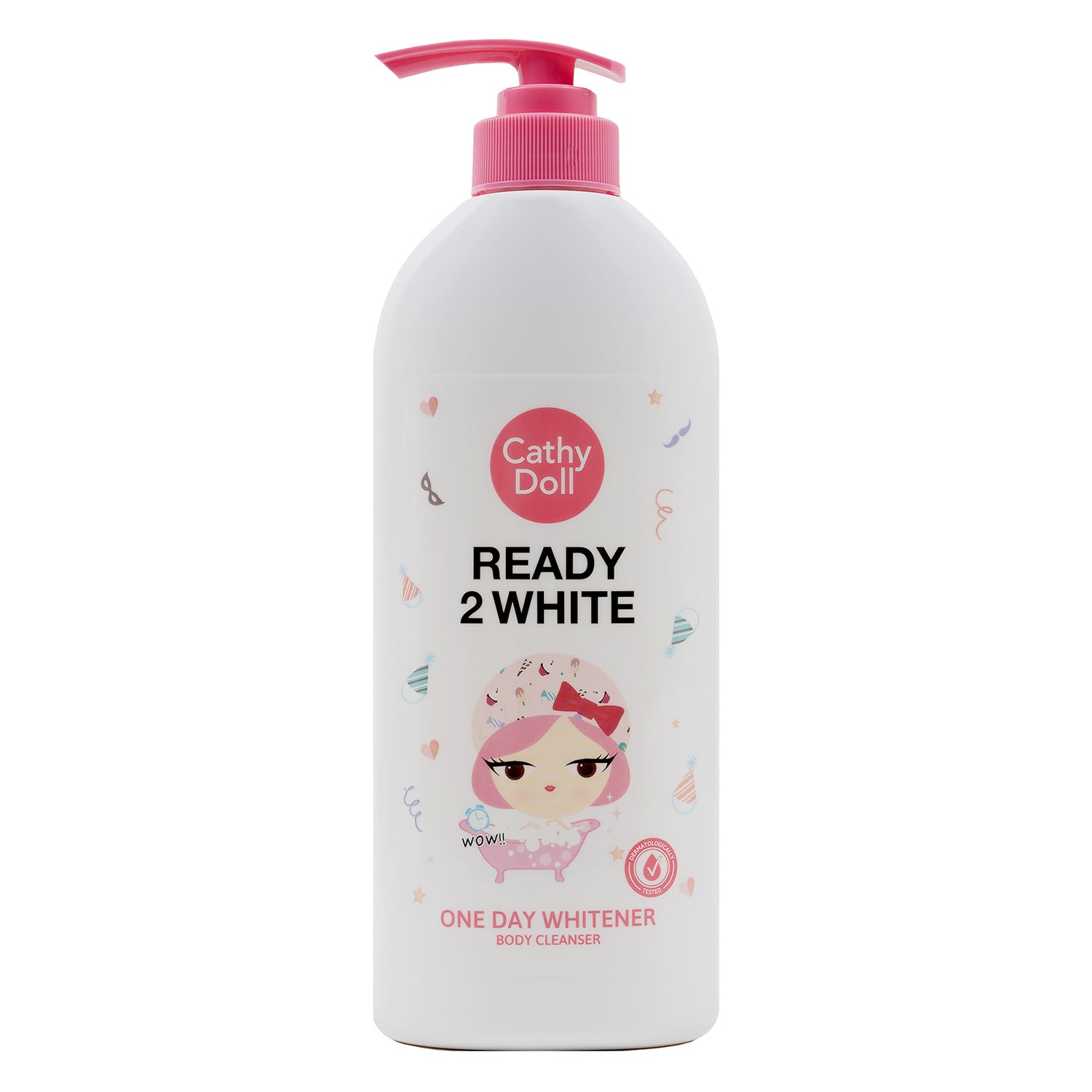 Cathy Doll Ready 2 White One Day Whitener Body Cleanser500ml – Pharmazone