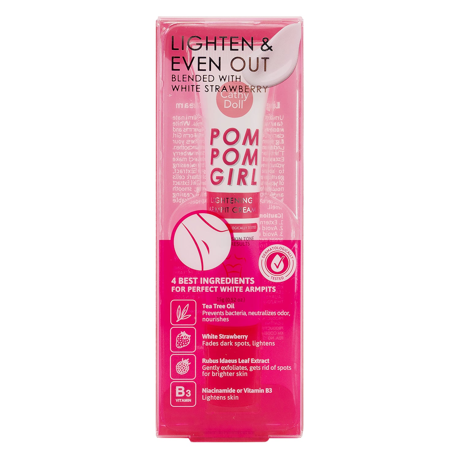 Cathy Doll Pom Pom Girl Lightening Armpit Cream 15g – Pharmazone