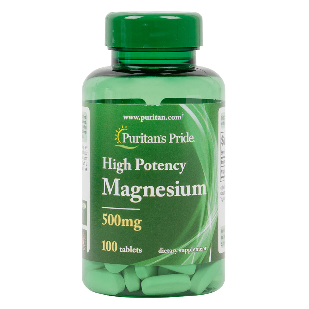 Puritans Pride Magnesium 500mg 100Tablets – Pharmazone