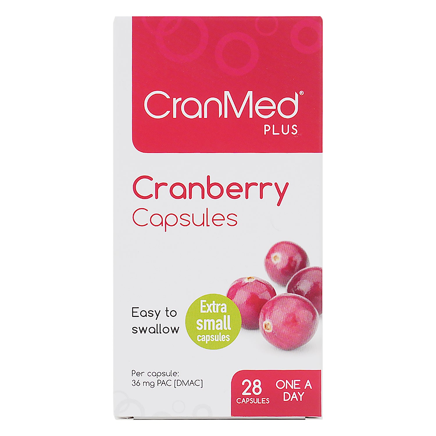 Cranmed Plus Cranberry 36mg 28 Capsules – Pharmazone