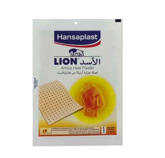 HANSAPLAST LION ARNICA HEAT PLASTER 1PATCH – Pharmazone