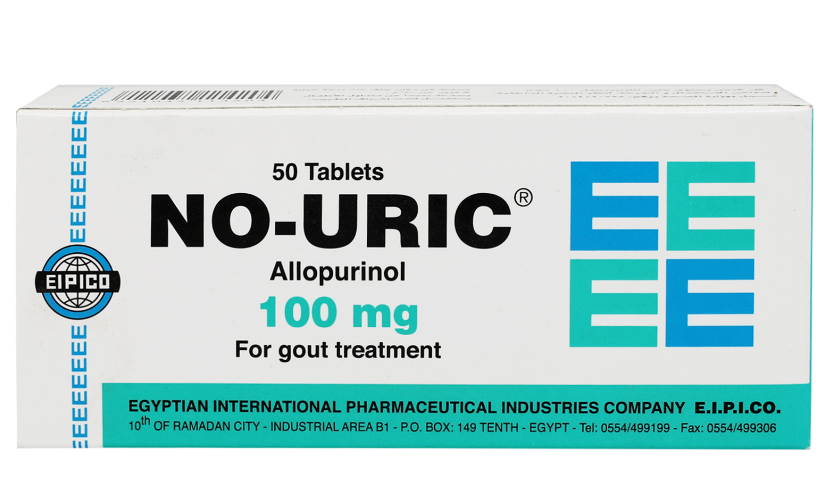 NO-URIC 100MG TABLETS 50 TAB – Pharmazone
