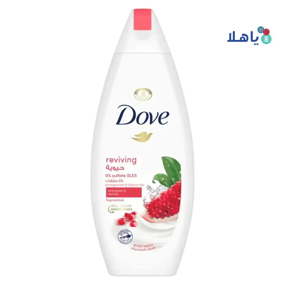 Dove Reviving Body Wash 250ml-Pomegranate & Hibiscus – Pharmazone