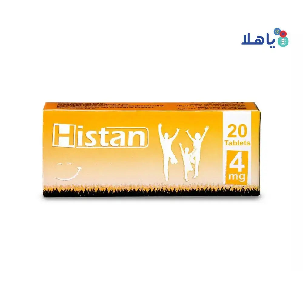 Buy HISTAN 4MG 20 TAB Online | Pharmazone Kuwait