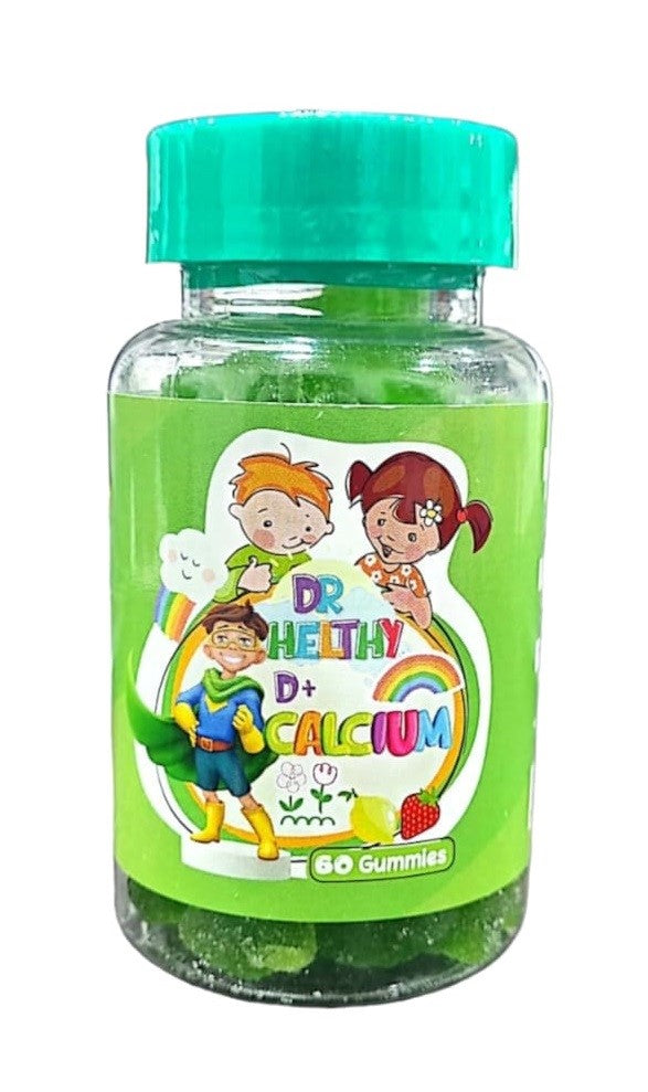 Dr.Helthy Vitamin D+ Calcium 60 Gummies – Pharmazone