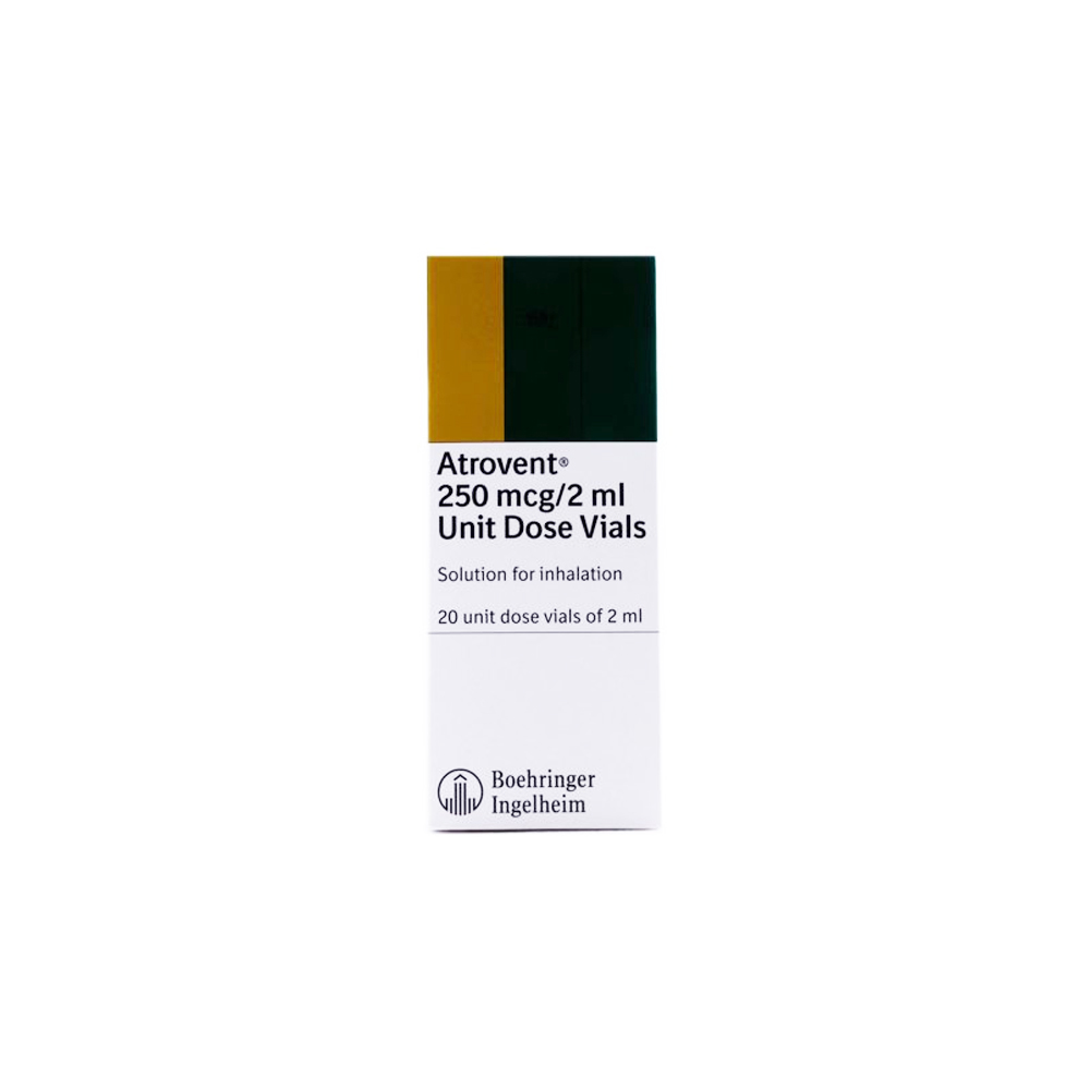 ATROVENT 250MCG/2ML SOLN 20VLS – Pharmazone
