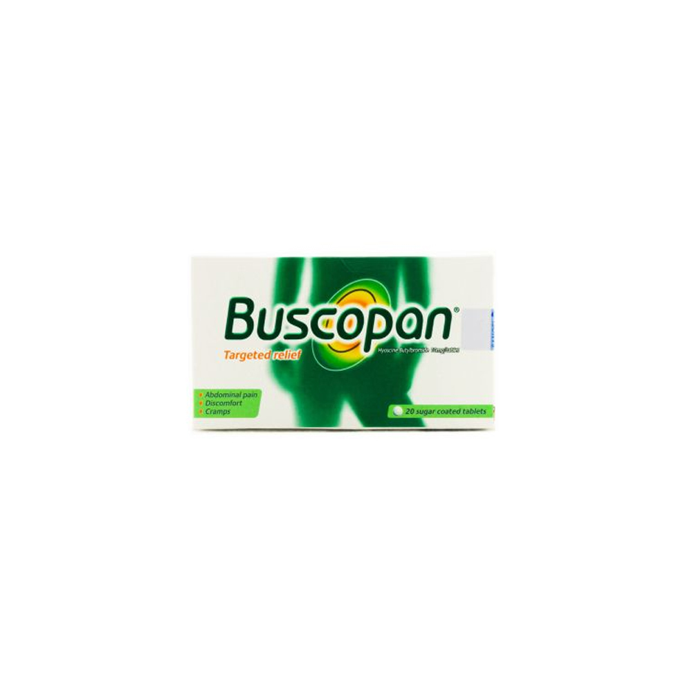 BUSCOPAN 10MG 20 TAB – Pharmazone