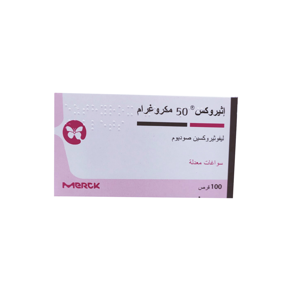 EUTHYROX 50MCG 100 TAB – Pharmazone