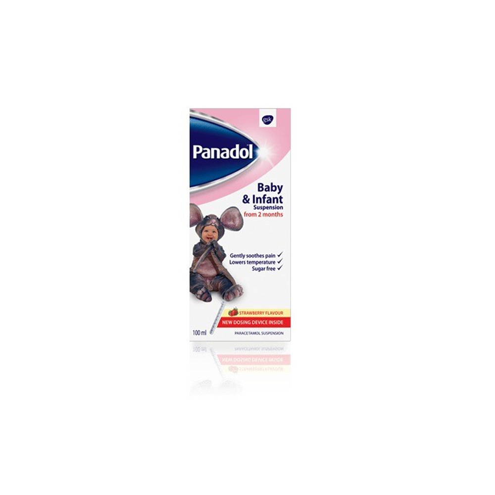 PANADOL BABY & INFANT SUSPENSION 100 ML – Pharmazone