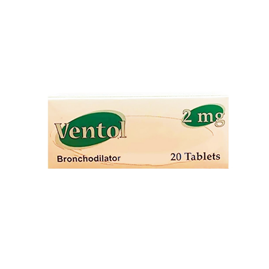 VENTOL TABLETS 2MG 20 TAB – Pharmazone