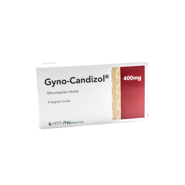 GYNO-CANDIZOL 400MG VAGINAL 3 OVULES – Pharmazone
