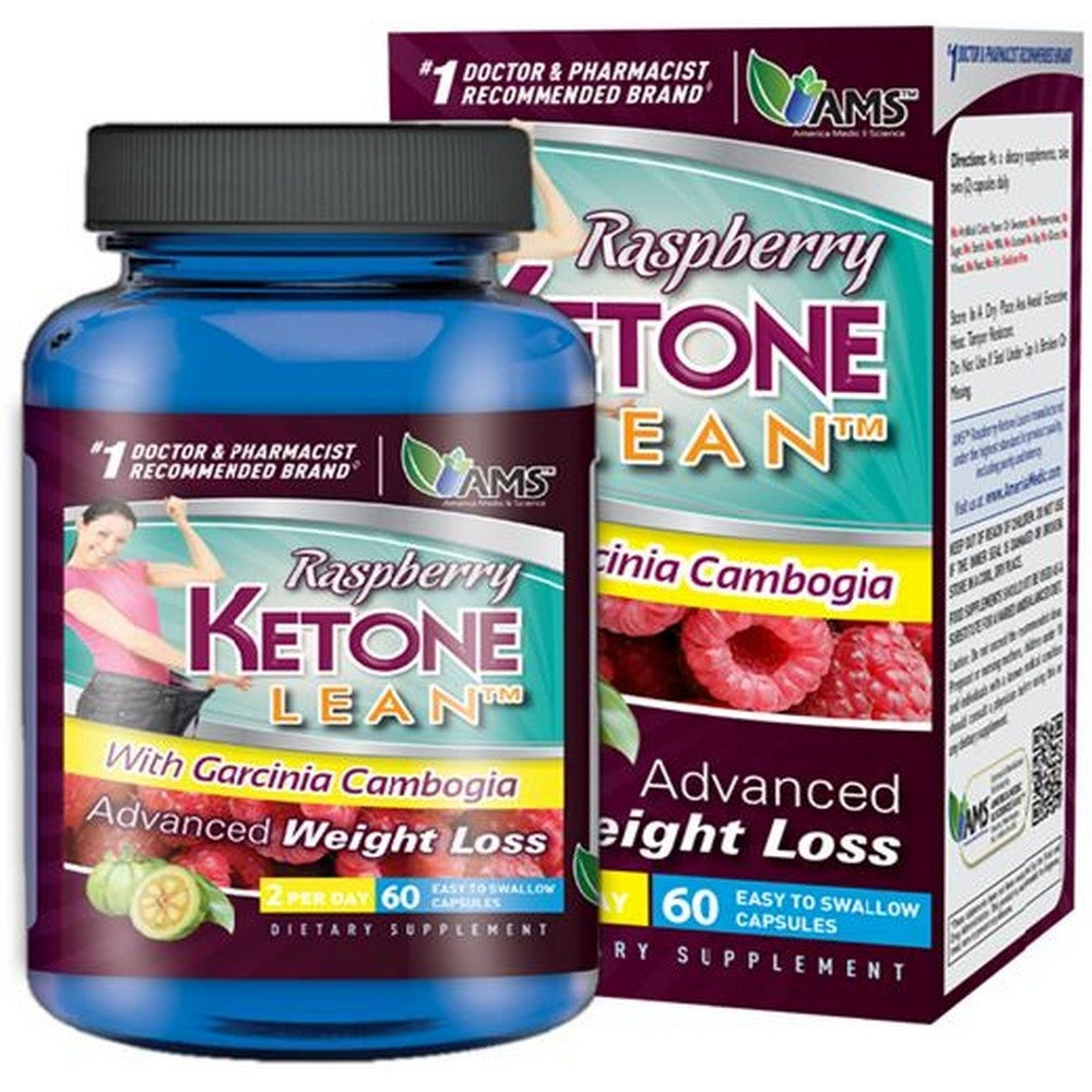 AMS RASPBERRY KETONE LEAN 60CAPS – Pharmazone