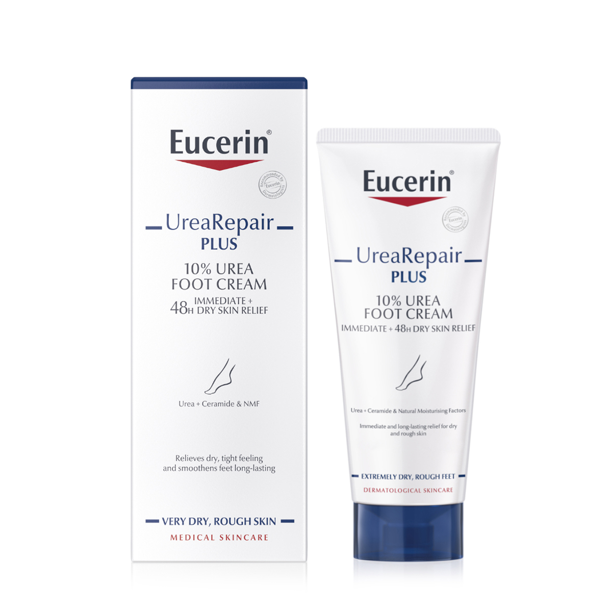 EUCERIN 10% UREA FOOT CREAM 100ML – Pharmazone