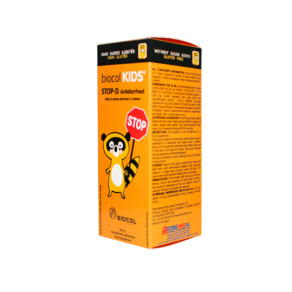 BIOCOL KIDS STOP-D SYRUP 150ML – Pharmazone