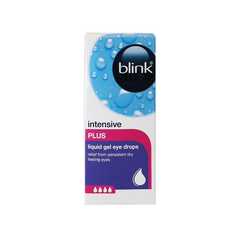 BLINK INTENSIVE PLUS LIQUID GEL EYE DROPS 10ML – Pharmazone