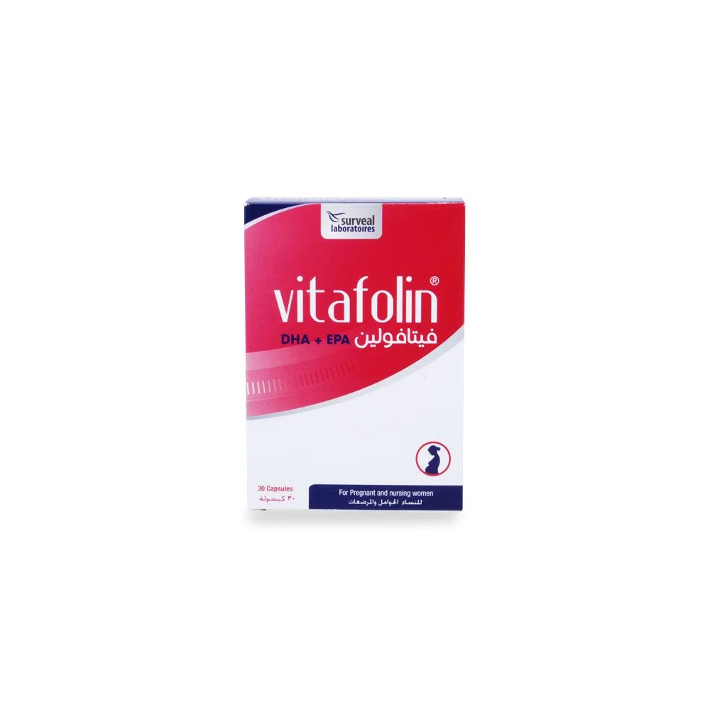 VITAFOLIN (DHA+ EPA) 30 CAPSULES – Pharmazone