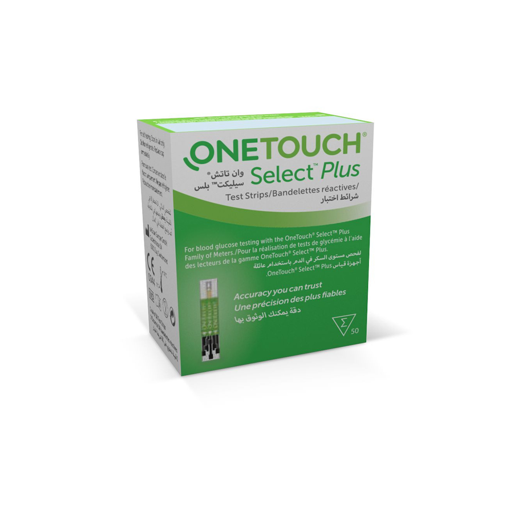 ONE TOUCH SELECT PLUS 50STRIPS – Pharmazone