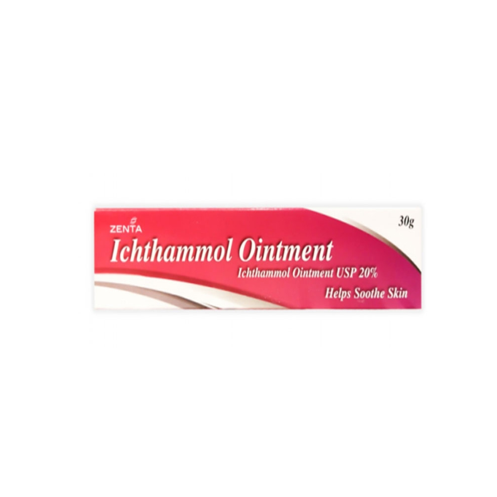 ZENTA ICHTHAMMOL 20% OINTMENT 30G – Pharmazone