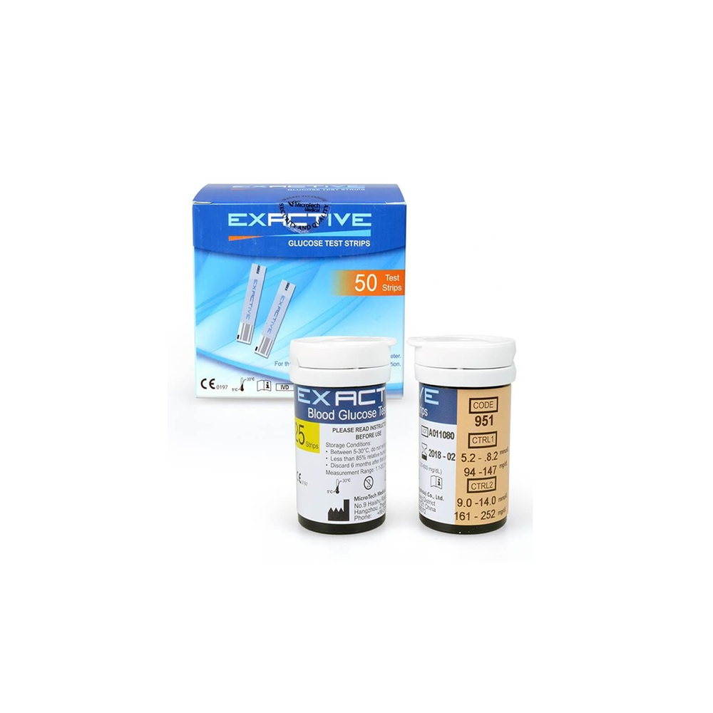 Exactive Vital 50 Strips – Pharmazone