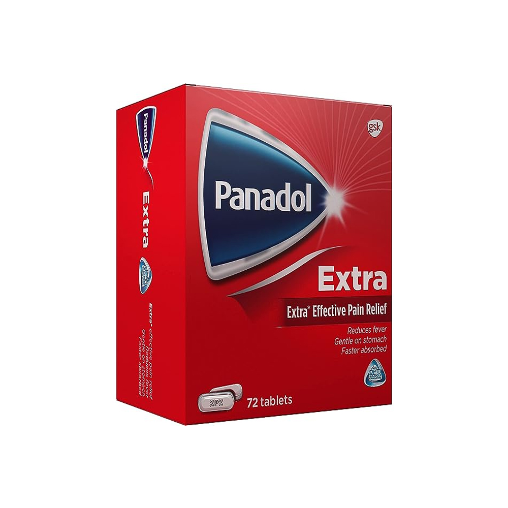PANADOL EXTRA 72 TAB – Pharmazone