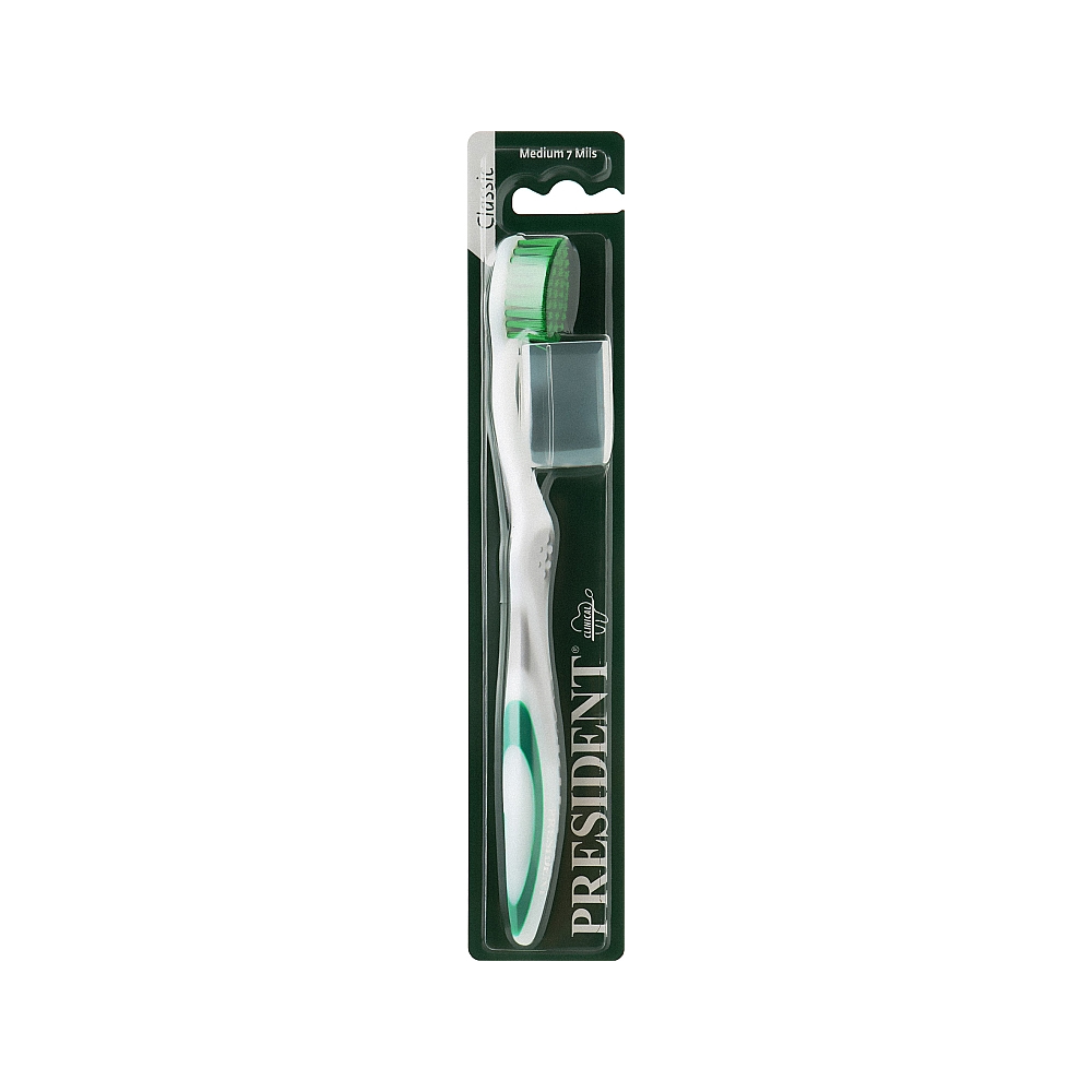 PRESIDENT CLASSIC MEDIUM TOOTHBRUSH – Pharmazone