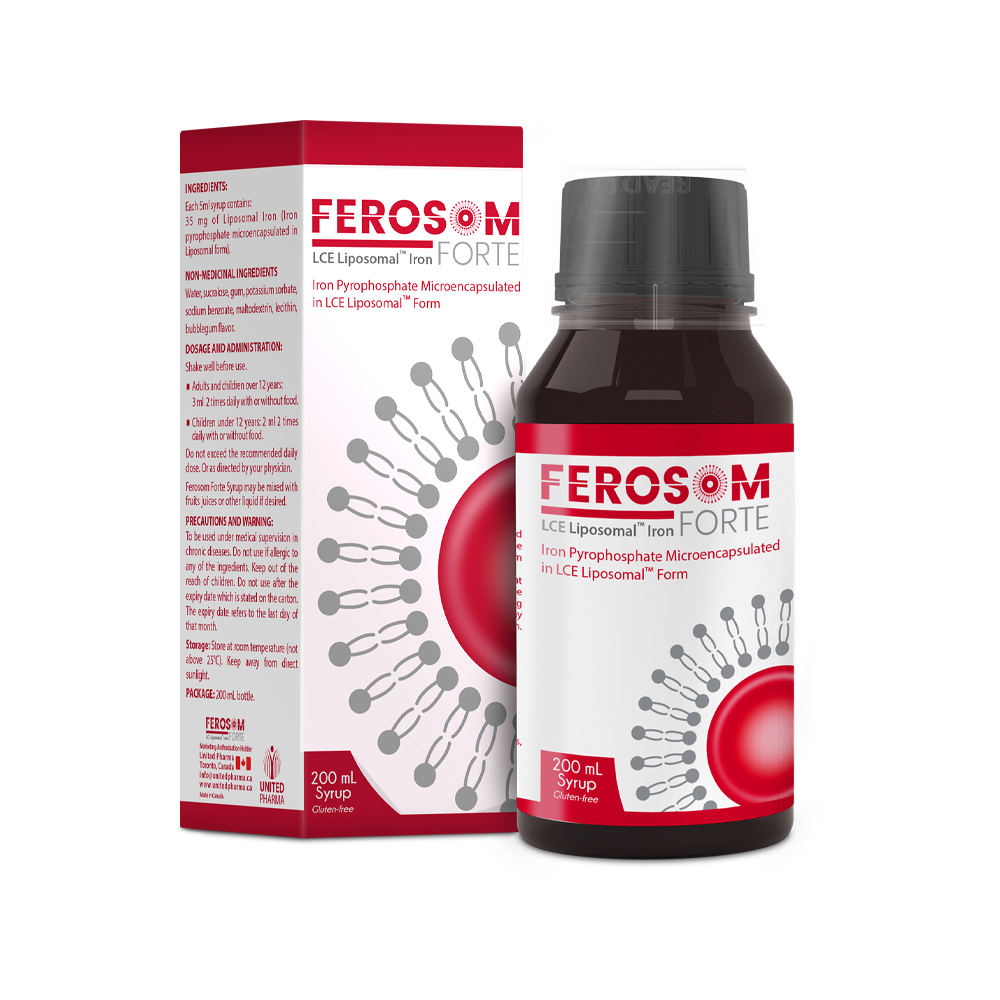 FEROSOM FORTE SYRUP 200ML – Pharmazone
