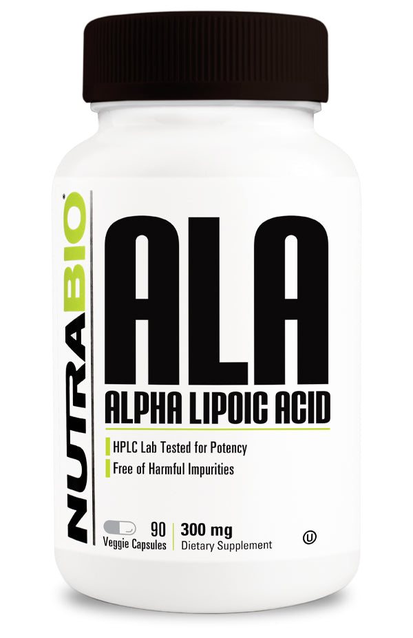 NUTRABIO ALA ALPHA LIPOIC ACID 300MG 90CAP – Pharmazone