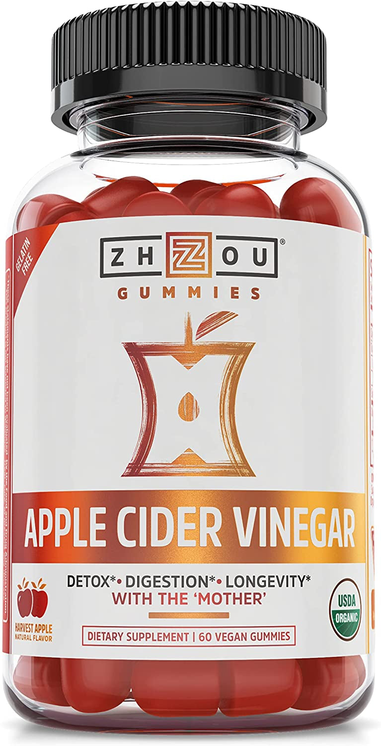 ZHOU APPLE CIDER VINEGAR 60 GUMMIES – Pharmazone