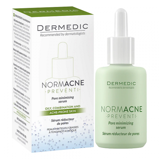 DERMEDIC NORMACNE PORE MINIMISING SERUM 30ML – Pharmazone