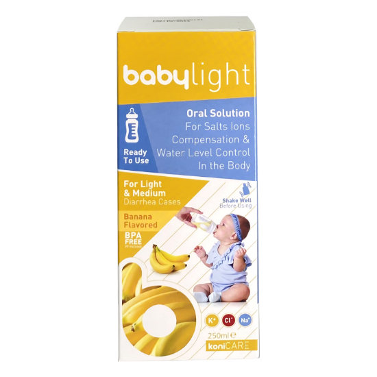 KONICARE BABYLIGHT ORAL SOLUTION 250ML-BANANA FLAVORED – Pharmazone