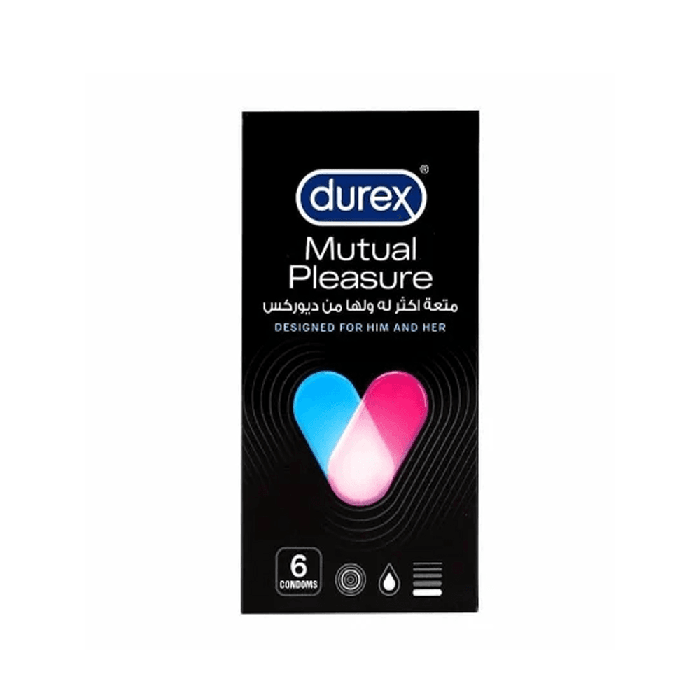 DUREX CONDOM MUTUAL PLEASURE 6PCS – Pharmazone