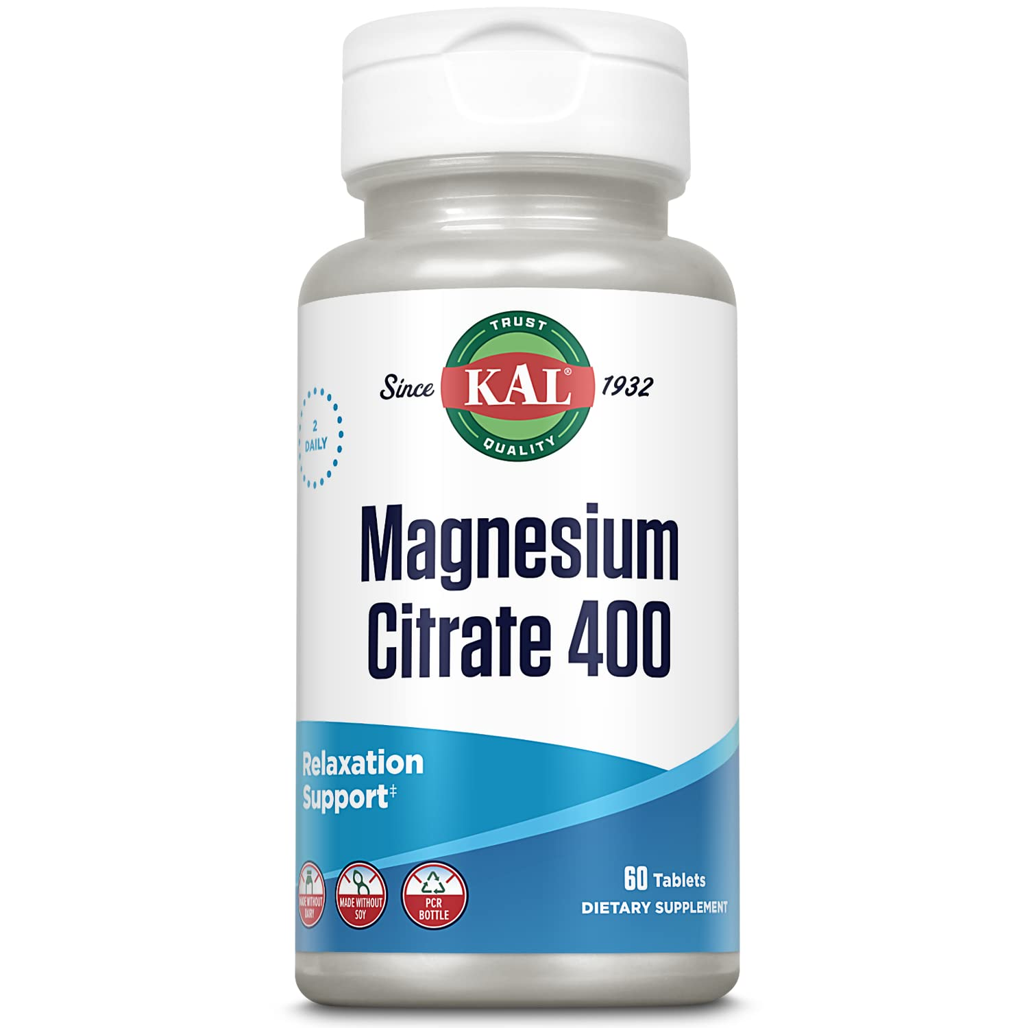 Kal Magnesium Citrate 400 60Tablets – Pharmazone