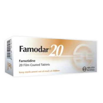 FAMODAR 20MG 20 TABLETS – Pharmazone